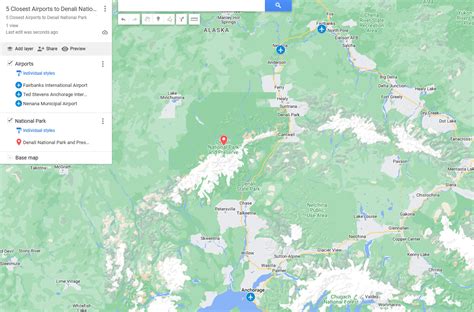 3 Closest Airports To Denali National Park