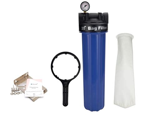 Riversoft Sediment Filter Assembly Afb20 Filter Bag 5 Micron For