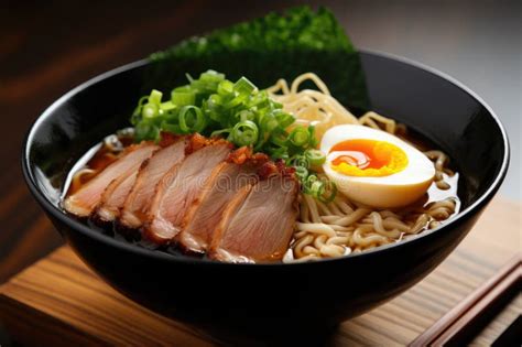 A Drool Worthy Image Of A Spicy Bowl Of Ramen Noodles Topped With