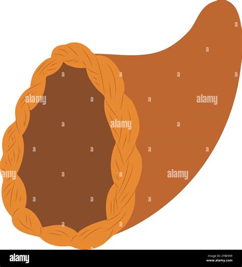 Isolated Colored Empty Cornucopia Icon Vector Stock Vector Image And Art Alamy