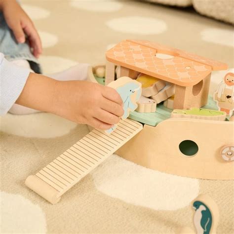 תיבת נח 16 חלקים צעצוע הרכבה לילדים פוקסמיינד משחקים חכמים