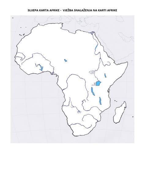 Slijepa Karta Afrike Vjezba Zadaci Pdf
