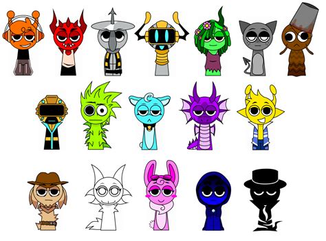 The Sprunki Sprite Versions Of My Partner And Is Au Fandom