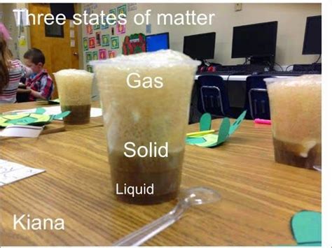 Mrs T S First Grade Class Root Beer Float Science Teaching Science Matter Science First
