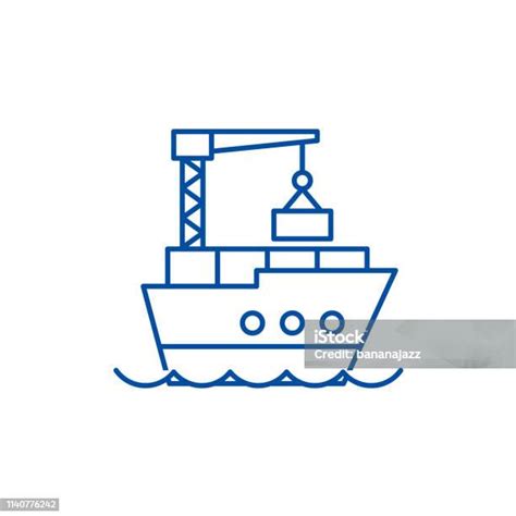 海上物流線路圖示概念海上物流扁平向量符號標誌輪廓說明向量圖形及更多下載圖片 下載 全球性 商務 Istock