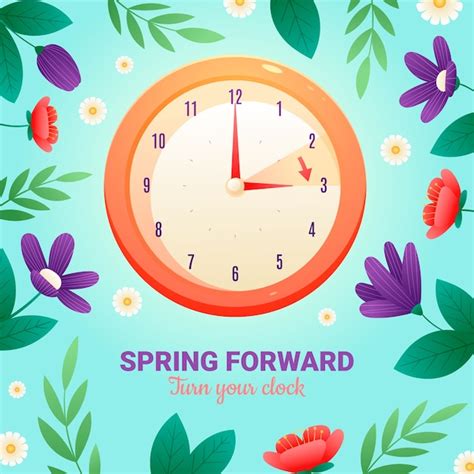Premium Vector Gradient Spring Time Forward Illustration