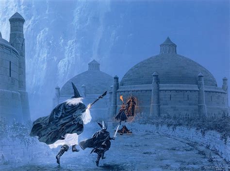 Ted Nasmith The Domes Of The Dead Dark Fantasy Art Fantasy