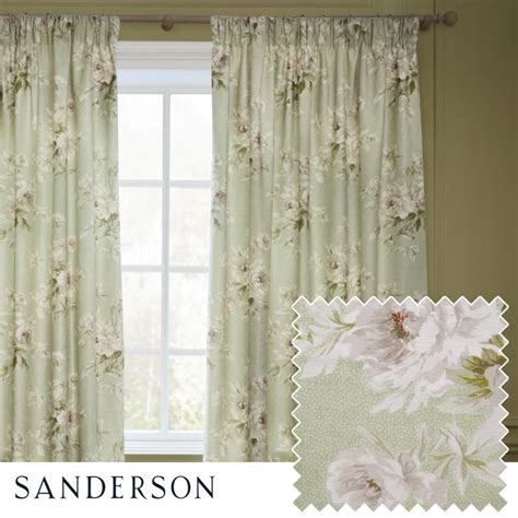 Adele Ready Made Curtains Sage Just Fabrics