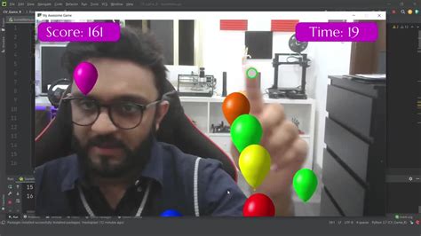 Murtaza Hassan On Linkedin Ballon Pop Using Opencv And Pygame Part Of