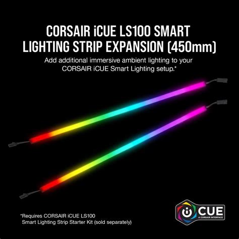 Corsair Icue Ls100 Smart Lighting Strip Expansion Kit Raines Africa