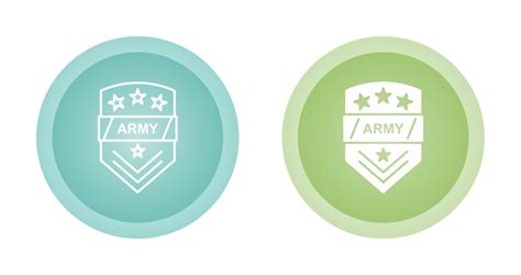 Army Badge Vector Icon 24013985 Vector Art At Vecteezy