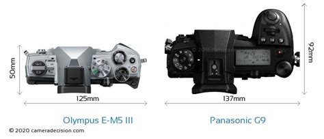Olympus E M Iii Vs Panasonic G Detailed Comparison