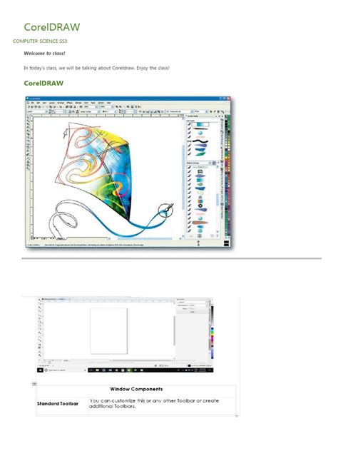 coreldraw classnotes ng 085452 pdf shape drawing