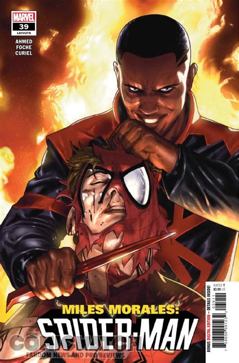 Exclusive Sneak Peek Preview Of Marvel Comics Miles Morales Amazing