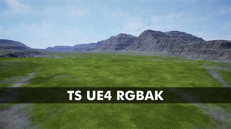 Terresculptor Ue4 Rgbak Youtube