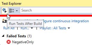Continuous Testing In Visual Studio Damir S Corner