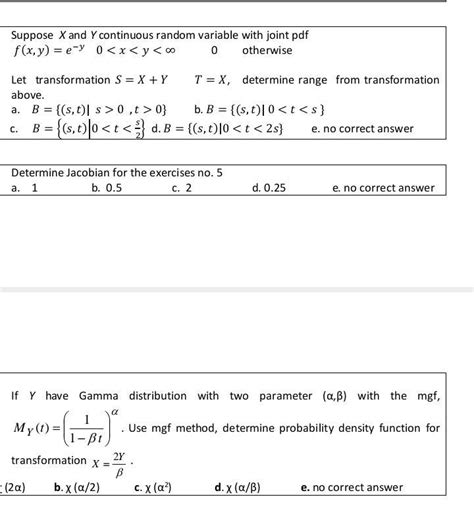 solved suppose x and y continuous random variable with joint