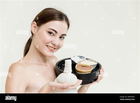 Spa Massage Beauty Women Hand Present Thai Herbal Compress Ball