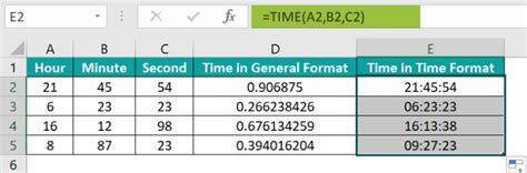 Time Function In Excel Formula Examples How To Use