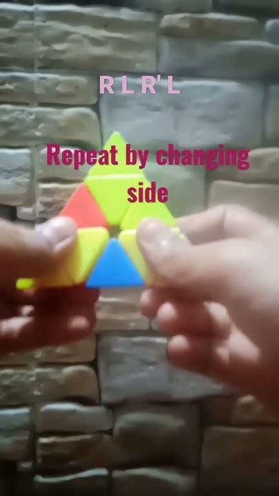 Pyraminx Check Board Pattern Youtube