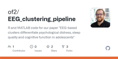 GitHub Of2 EEG Clustering Pipeline R And MATLAB Code For Our Paper EEG Based Clusters