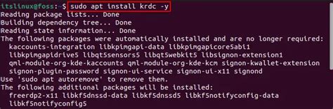 How to Install & Use KRDC in Ubuntu 22.04 – Its Linux FOSS