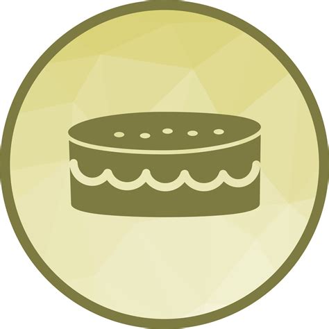 Cake Small Low Poly Background Icon 16691152 Vector Art At Vecteezy