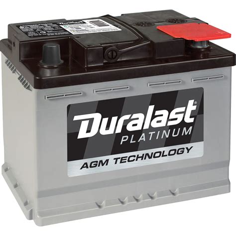 Duralast Platinum AGM Battery BCI Group Size 47 680 CCA H5 AGM