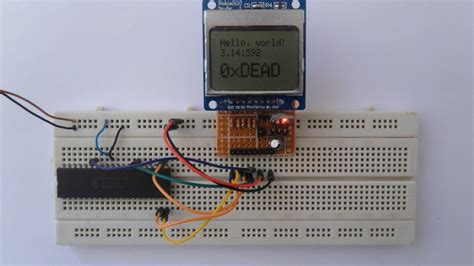 interfacing pic18f4550 mcu with nokia 5110 lcd