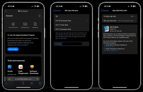 Hướng Dẫn Cập Nhật Ios 18 Developer Beta Dễ Nhất