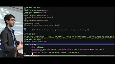Writing Shell Scripts In Clojure Using Planck Singapore Clojure Meetup Youtube
