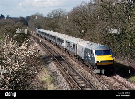 Chiltern Railways Mainline Diesel Train At Shrewley Warwickshire Uk