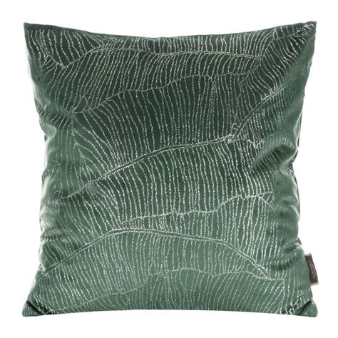 POSZEWKA NADRUK LIŚCIE WELUROWA 45X45 CM MIĘTOWA 5903571193575 Cena