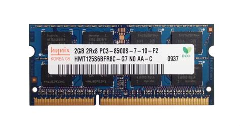 SODIMM 2Gb DDR3-1066 Hynix HMT125S6BFR8C-G7 – фото, отзывы ...