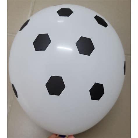 Set 6 Baloane Latex Mingi De Fotbal 30 Cm Emagro