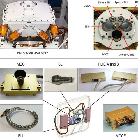 Top Row Assembled Flight Pixl Sensor Assembly Shown With Focus On