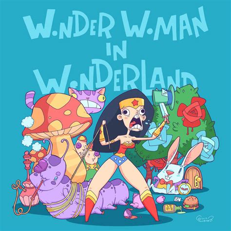 Wonderwoman In Wonderland By Lost Angel Less On Deviantart
