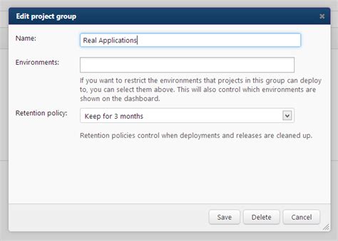 Octopus With Retention Policies Octopus Deploy