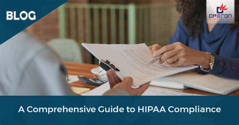 Comprehensive Guide To HIPAA Compliance Protecting Patient Data Operon Strategist