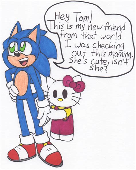 Movie Sonic Meets Hello Kitty By Piplup88908 On Deviantart