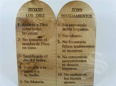 Cuáles son los diez mandamientos de la Ley de Dios