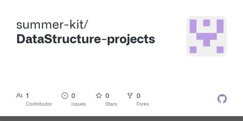 GitHub Summer Kit DataStructure Projects