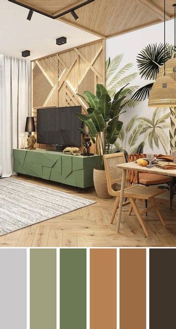 Всё о цвете и сочетании Lookcolor Запись со стены In 2024 Green Interior Design Living