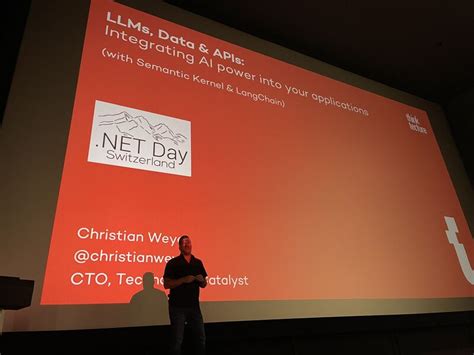 Christian Weyer On Linkedin Generativeai Llms Semantickernel Langchain Openai Gpt