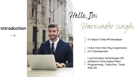 Expert Twilio Api Developer Ppt
