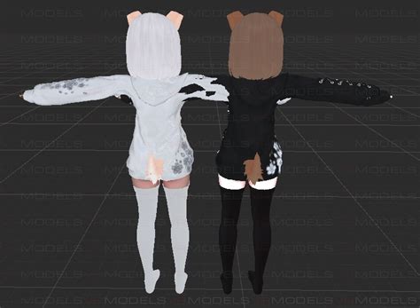 Lilly Yukine VRModels D Models For VR AR And CG Projects