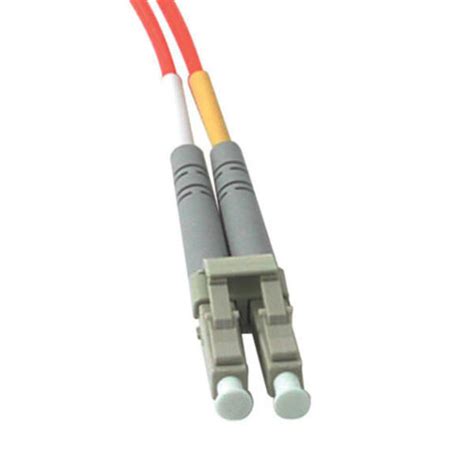 6m Lc Lc 625125 Om1 Duplex Multimode Pvc Fiber Optic Cable Orange
