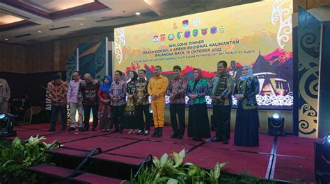 WALI KOTA SAMBUT PESERTA RAKER KOMWIL V APEKSI REGIONAL KALIMANTAN 2022