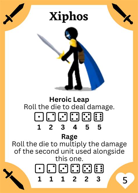 Xiphos Stick War Legacy The Card Game By Goatmanthe15th On Deviantart