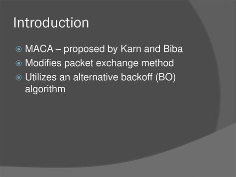 Multiple Access Collision Avoidance For Wireless Lans Ppt Download